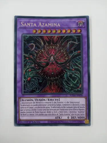 Yu Gi Oh! Santa Azamina Español | MercadoLibre