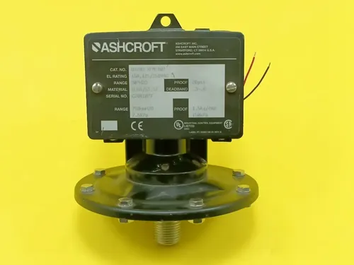 Ashcroft B420b Xfmta07 Interruptor De Presión | MercadoLibre