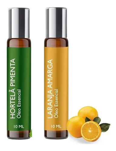 Kit 2 Óleos Essenciais Menta Piperita E Laranja Roll On 10ml | MercadoLivre Kit 2 Óleos Essenciais Menta Piperita E Laranja Roll On 10ml | MercadoLivre
