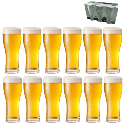 Jogo 12 Copos Lager Munich Tulipa Chopp Cerveja Vidro- 195ml | MercadoLivre