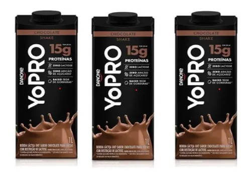 Kit 3 Yopro 15g Protein Bebida Whey Lactea Yo Pro 1l | MercadoLivre Kit 3 Yopro 15g Protein Bebida Whey Lactea Yo Pro 1l | MercadoLivre
