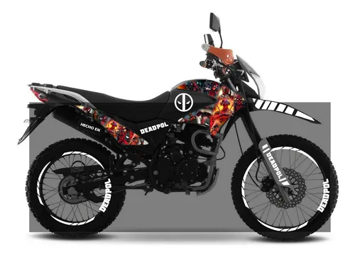 Kit Calcomanias Reflejantes + Collage Dm 250 Italika | Envío gratis