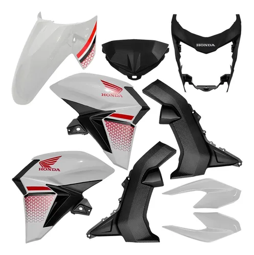 Kit Carenagem Completo Cb 250 Twister 2016 A 2022 Adesivos Frete Grátis