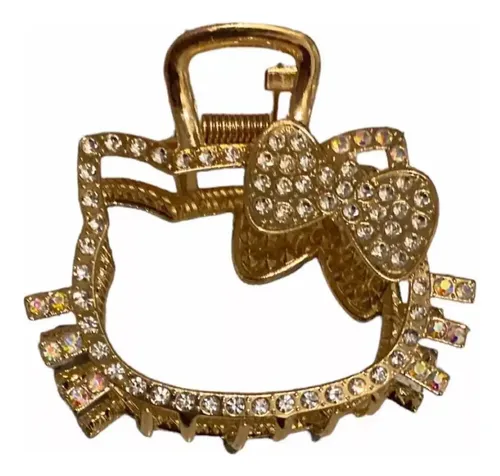 Hello Kitty Pinza Tiburon Metalico Cabello Cuotas Sin Interés