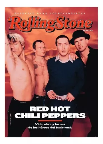 Rolling Stone Revista Ed Red Hot Chili Peppers Coleccion Mercadolibre
