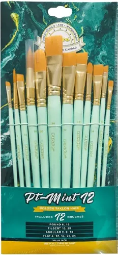 Set De Pinceles Marca Pinto Pt-mint 12 Set De Pinceles Marca Pinto Pt-mint 12