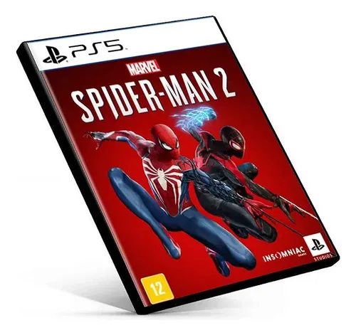 Marvels Spider Man 2 Homem Aranha Ii Ps5 Digital Parcelamento Sem Juros