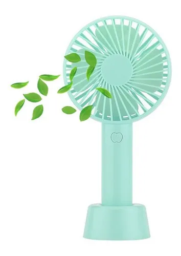 Mini Ventilador Portátil Recargable Base Para Escritorio En Venta En