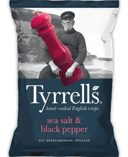 Batata Frita Tyrrells Sal Marinho E Pimenta Do Reino | MercadoLivre Batata Frita Tyrrells Sal Marinho E Pimenta Do Reino | MercadoLivre