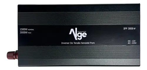 Inversor De Tensão Senoidal Pura 3000w Pico 12v/220v - Alge
