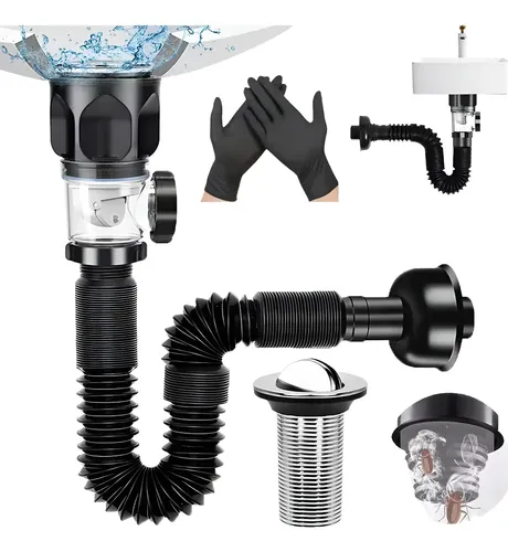 Caspol Con Sistema Anti Olores Y Botón Push Para Lavabo | MercadoLibre