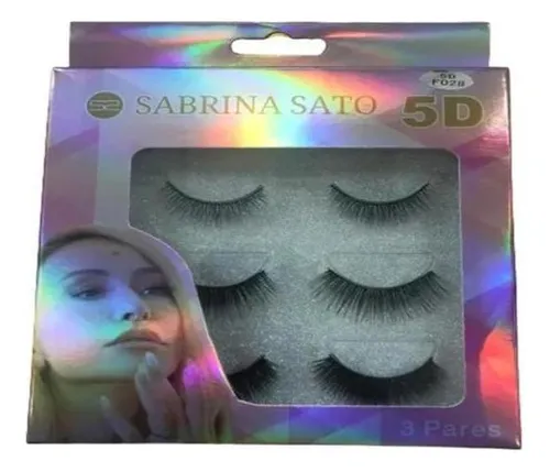 Kit De Pestañas Magnéticas 5d Con 3 Pares Ss Mercadolibre