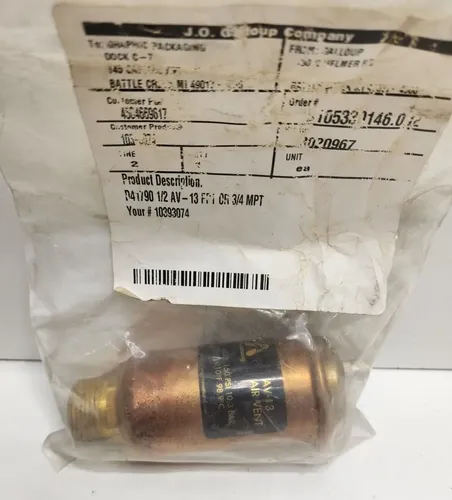 New Old Stock! Armstrong 1/2 Av 3/4 Mpt Auto Air Vent Av Ccm | MercadoLibre