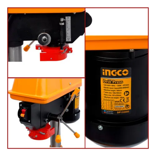 Taladro De Banco Industrial ½' 350w Herramienta Ingco 19kg en venta en ... Taladro De Banco Industrial ½' 350w Herramienta Ingco 19kg en venta en ...