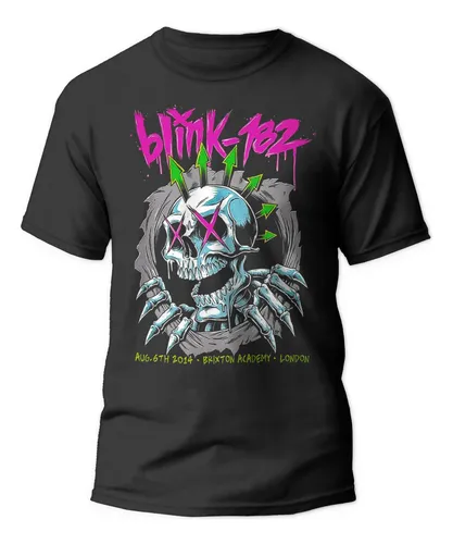 Polera Blink 182 Punk Rock Rockeros Bandas Hombre Mujer Cuotas Sin