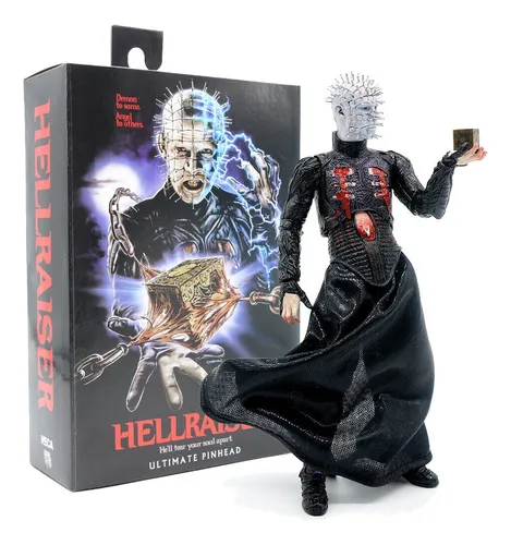 Hellraiser Pinhead Hell Priest Pinhead Figura Brinquedo 18cm ... Hellraiser Pinhead Hell Priest Pinhead Figura Brinquedo 18cm ...