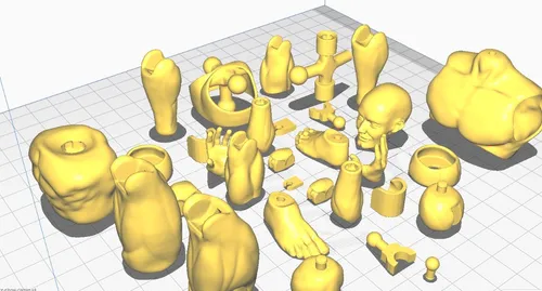 Figuras Mujer Hombre Articulados Modelo Stl Impresora 3d en venta en ... Figuras Mujer Hombre Articulados Modelo Stl Impresora 3d en venta en ...