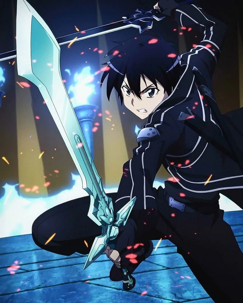 Kit 2 Espada 140cm Cada Kirito Dark Repulser Elucidator Sa Mercado