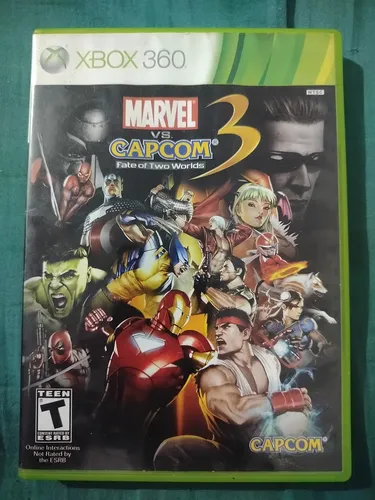 Jogo Marvel Vs Capcom Xbox 360 Mídia Física Original | Parcelamento sem juros