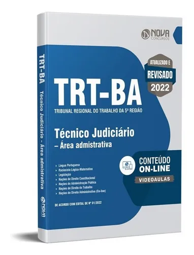 Apostila Técnico Judiciário Trt Ba 2022 - Administrativa | Parcelamento ... Apostila Técnico Judiciário Trt Ba 2022 - Administrativa | Parcelamento ...