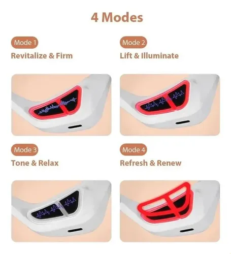 Masajeador Ojos 3d Luz Roja Ems Anti Ojeras Usb | Meses sin interés