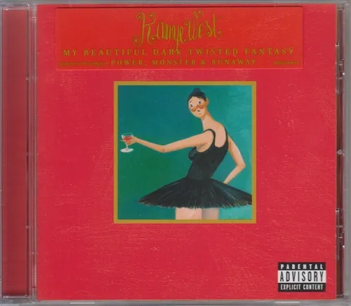 Kanye West My Beautiful Dark Twisted Fantasy Disco Cd Meses Sin Interés