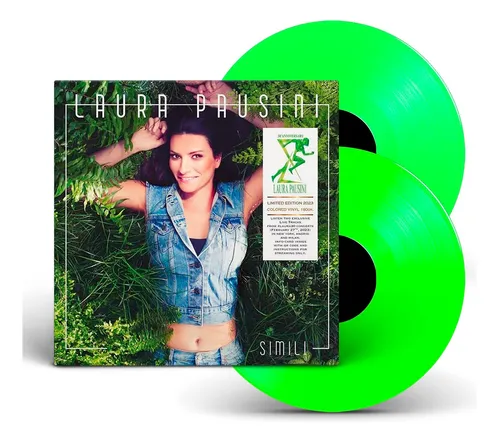 Laura Pausini 2x Lp Simili Vinil Limitado Verde Parcelamento Sem Juros