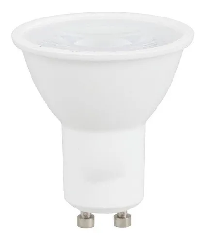 Lâmpada Led Dicróica Luminaria Gu10 Mr16 4 8w Bivolt Ip20 Cor Da Luz