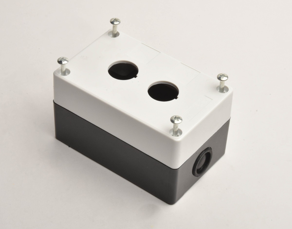 Caja Plastica 2 Huecos Para Piloto/ Pulsador Emergencia 22mm | MercadoLibre Caja Plastica 2 Huecos Para Piloto/ Pulsador Emergencia 22mm | MercadoLibre