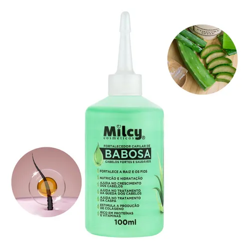 Tonico Fortalecedor Hidratante Capilar Babosa Milcy 100ml | MercadoLivre Tonico Fortalecedor Hidratante Capilar Babosa Milcy 100ml | MercadoLivre