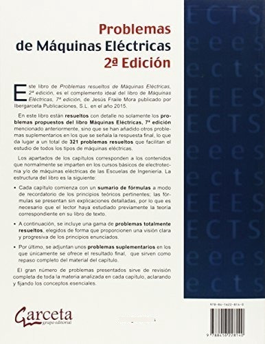 Problemas De Máquinas Eléctricas 2ª Edición Texto Garceta Cuotas
