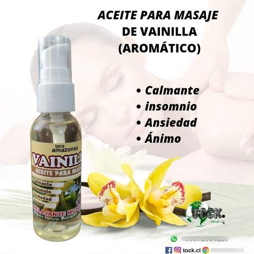 Aceites Natural Para Masajes Vainilla Cuotas Sin Interés