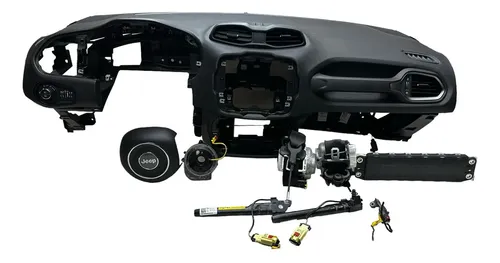 Kit Airbag Frontal Jeep Renegade 2016 2017 Preto Mercadolivre