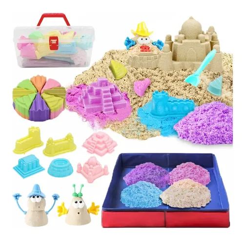 Set Arena Magica Moldeable Kinetica 2.0kg Didactico Niños | Envío gratis