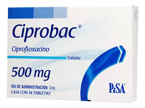 Ciprobac Tabletas 500 Mg, 14 Tabletas | Envío gratis