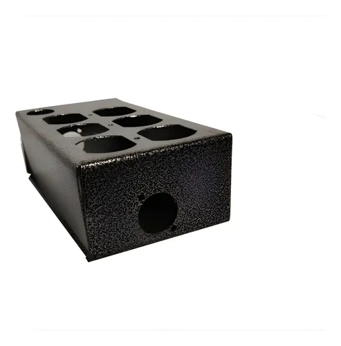 Caja Multicontacto Uso Rudo Powercon Negro | Meses sin interés