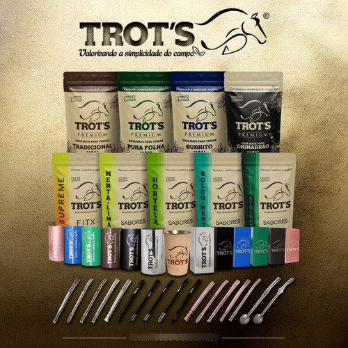 Trots Erva Tereré Premium Sabores Boldo E Menta 500g Lojão Do Tereré