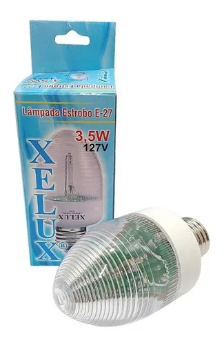 Bombillo led Xelux Estrobo color clara 3.5W 127V | MercadoLibre