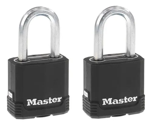 Cadeado Externo Master Lock Magnum Heavy Duty Com Chave, 2 ... Cadeado Externo Master Lock Magnum Heavy Duty Com Chave, 2 ...