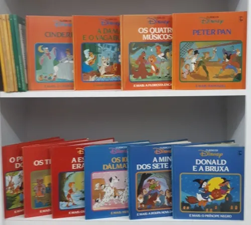 Coleção Clássicos Disney Capa Dura Nova Cultural 16 Livros Mercadolivre