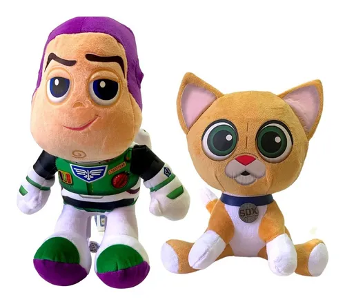 Buzz Lightyear 33cm Sox Gato 22cm Pareja Peluche Premium Envío Gratis