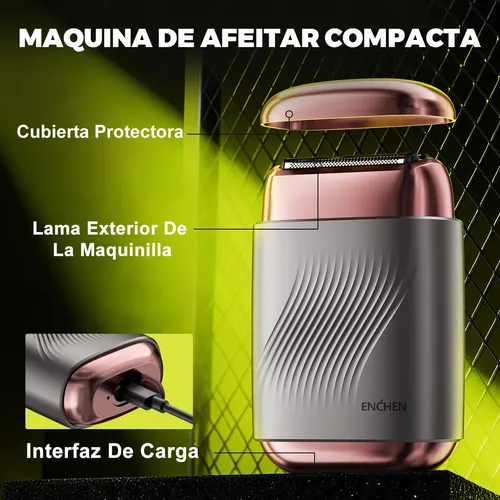 Mini Rasuradora Eléctrica Portátil Diseño Compacta 6800 Rpm Profesional ...
