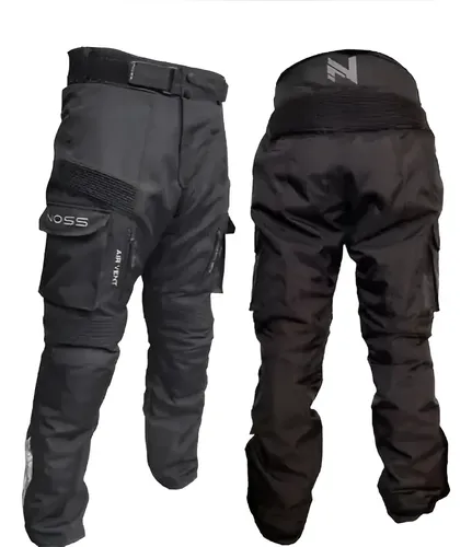 Pantalón Motociclista Cordura Protecciones Cert Impermeable | Meses sin ...