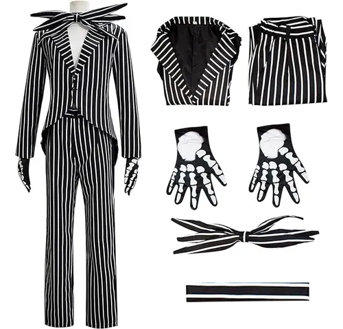 Disfraz De Jack Skellington De Pesadilla Antes De Navidad Para Adulto