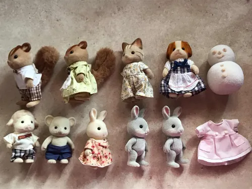 Lote Ternurines Sylvanian Families Calico Critters Mercadolibre