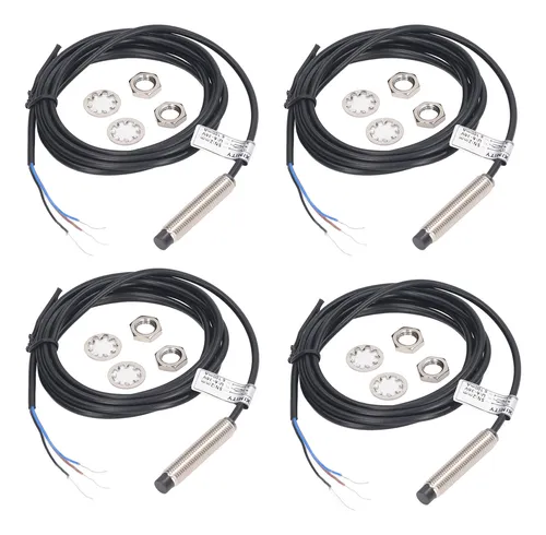 Set De Sensor De Proximidad 8mm De 3 Cables, 4 Piezas | Envío gratis Set De Sensor De Proximidad 8mm De 3 Cables, 4 Piezas | Envío gratis