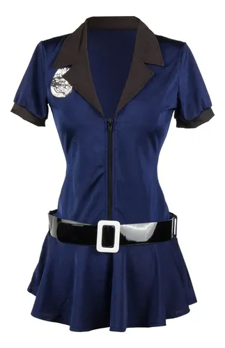 Disfraz De Club Erótico Policía Sexy Uniforme De Policía Cuotas Sin Interés