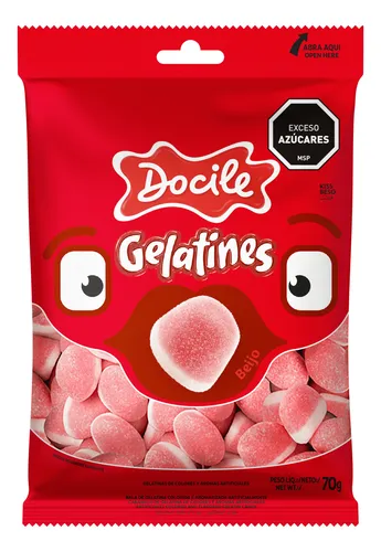 Gomitas Besos Docile 80 Grs. | Cuotas sin interés Gomitas Besos Docile 80 Grs. | Cuotas sin interés