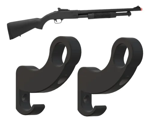 3 Suportes De Parede Airsoft Aep Gbb Rifle Espingarda | Parcelamento ... 3 Suportes De Parede Airsoft Aep Gbb Rifle Espingarda | Parcelamento ...