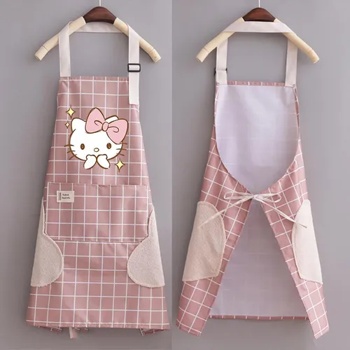 Delantal De Cocina Kawaii Sanrio Hello Kitty Dibujos Cuotas Sin Interés